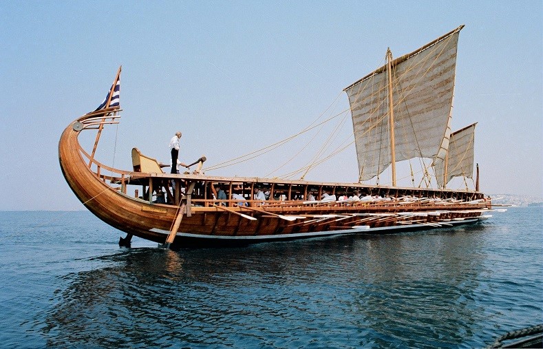 Η Τριήρης Ολυμπιάς στην Αίγινα την Παρασκευή 16 Σεπτεμβρίου - AeginaLight